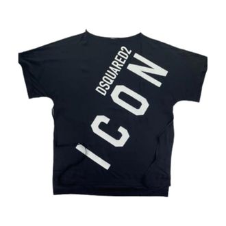 Dsquared2 Logato Icon Kleid - - Tops - Damen - Schwarzk - M