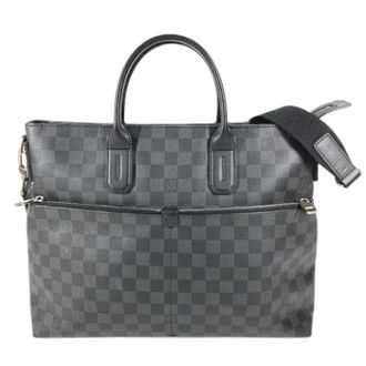 Louis Vuitton unisex, Pre-owned, Noir, Taille: ONE Size Pre-owned Sacoche Damier Graphite