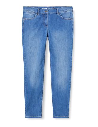 Gerry Weber Edition Damen Best4me Skinny Jeans, Blue Denim mit use, 34