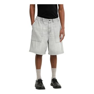 Iro Iro, Homme, Shorts, Gris, Taille: W30 Shorts en jean d&eacute;lav&eacute;