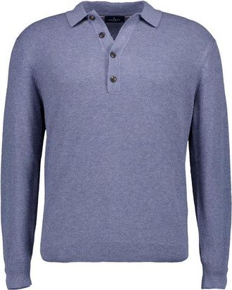 Hackett Herren Pullover blau unifarben