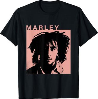 Bob Marley Square Reggae-Musik von Rock Off T-Shirt