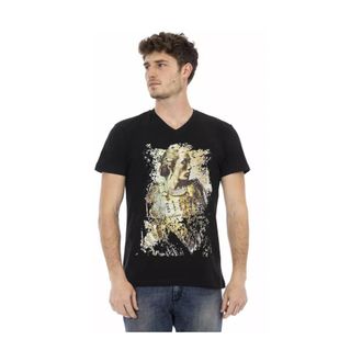 Trussardi Action Kurzarm T-Shirt - - Tops - Herren - Schwarzk - L