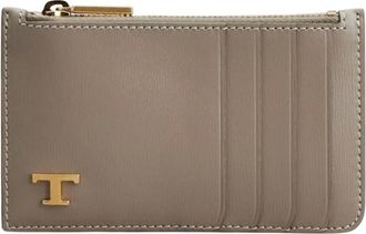 Tod's unisex, Accessoires, Gris, Taille: ONE Size Cardholder