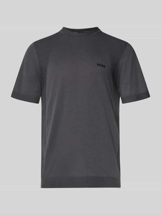 HUGO BOSS Regular Fit T-Shirt aus Baumwoll-Mix Modell MOMENTUM