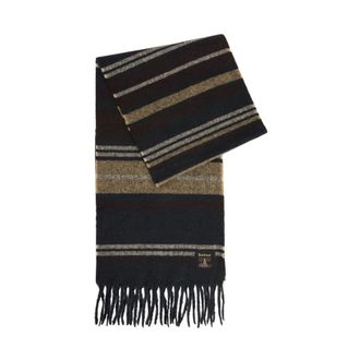 Barbour Alston Striped Scarf - Homme - Accessoires - Multicolore - Taille: ONE Size