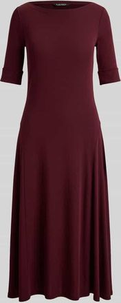Lauren Ralph Lauren Midikleid mit U-Boot-Ausschnitt