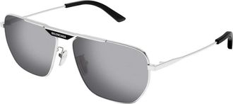 Balenciaga Sonnenbrille - - Accessories - Herren - Grau - 61 MM