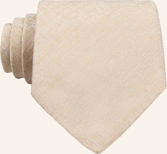 HUGO BOSS Krawatte beige