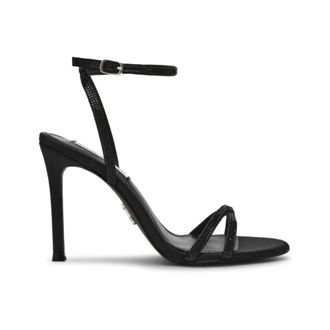 Steve Madden Femme, Chaussures, Noir, Taille: 38 1/2 EU Sandale &agrave; talon Jypsey