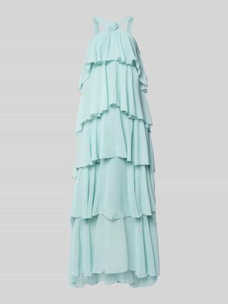 Vero Moda Volant Abendkleid mit V-Ausschnitt Modell FELICIA