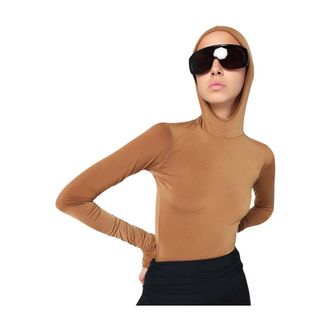 Darkpark Billie Jersey - - Tops - Damen - Braun - L