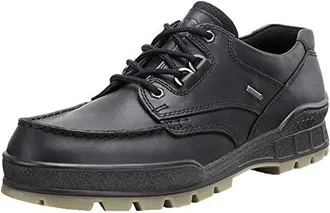 Ecco Track II Chaussures à Lacets pour Homme, Cuir Noir, 43 EU