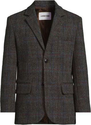 Lands End Harris Tweed Blazer, Damen, Größe:50 regular, Braun, Wolle, by Lands End