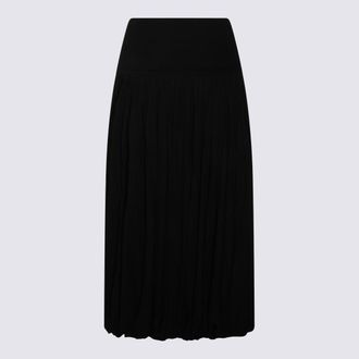 Toteme Womens Skirts Black _100 % Co