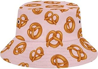 Generic Bretzel Food-1 Chapeau De Pêcheur Anti-UV Chapeau Pêche Pliable Pêcheur Cap pour Jardinier Voyage Chasse