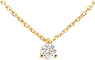 Edenly Collier Solitär in Gelbgold - 0.305 Karat