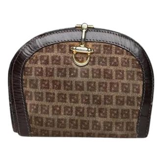 Fendi Pochette Vintage Pre-owned - Femme - Pre-owned - Brun - Taille: ONE Size