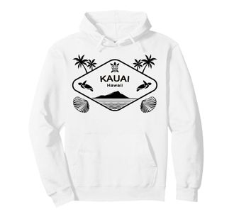 Cervera & Team Hawaii Kauai Hawaii Palmen Meeresschildkr&ouml;te Honolulu Souvenir Pullover Hoodie