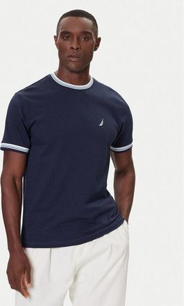 Nautica T-Shirt N1S03440 Dunkelblau Regular Fit