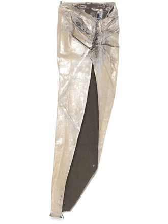 Rick Owens jupe longue Edfu - Or