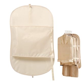 Generico F&uuml;r Anz&uuml;ge, verstellbarer und faltbarer Gurt, staubdicht, gro&szlig;, zur Aufbewahrung von M&auml;nteln, Anz&uuml;gen, Pullovern im Schrank und im Schlafzimmer