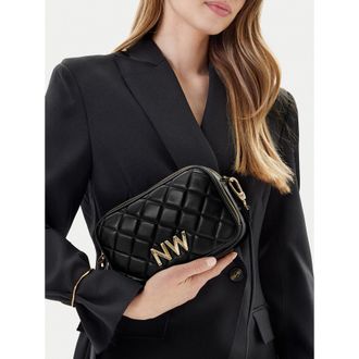 Nine West Handtasche Nine West CEO-Greenwich-Glam-LX7669 Schwarz