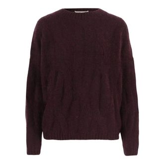 Allude Kaschmir- und Seidenpullover - - Knitwear - Damen - Lila - XS