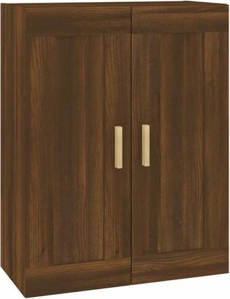 vidaXL Vidaxl - Armoire murale chêne marron 69,5x32,5x90 cm bois ingénierie