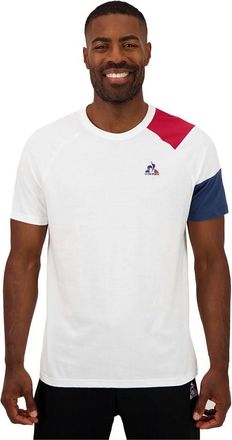 Le Coq Sportif Herren Bat Sp Tee Ss N&deg;1 M T-Shirt, wei&szlig;, XL