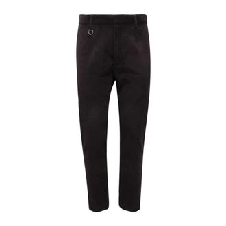 Paolo Pecora Samthose Made in Italy - - Trousers - Herren - Schwarzk - M