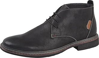 Goor Bottines en nubuck synthétique - Homme (41 FR) (Noir)