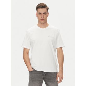 Jack & Jones Jack & Jones T-Shirt Almeria 12276785 Wei&szlig; Relaxed Fit