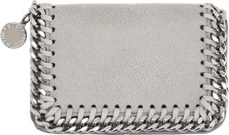 Stella McCartney Femme, Accessoires, Gris, Taille: ONE Size Falabella Small Flap Wallet