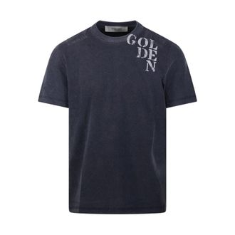 Golden Goose Herren, Oberteile, Blau, MGr&ouml;&szlig;e