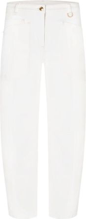 Cambio Femme, Jeans, Blanc, Taille: 44 FR Loose-fit Jeans