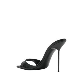 PARIS TEXAS Px836 Mule &agrave; talon - Femme - Chaussures - Noir - Taille: 36 EU