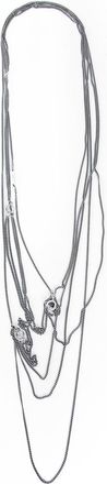 Ann Demeulemeester Adalina Body Chain Necklace