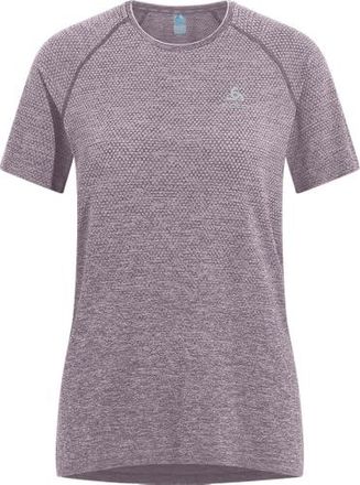 Odlo de Course &agrave; Manches Courtes pour Femme sans Couture T-Shirt de Sport 1 pi&egrave;ce