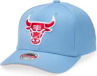 Mitchell & Ness NBA Classic Red Snapback Cap Chicago Bulls Light Blue