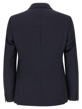 Ermenegildo Zegna Wool and Mohair Blend Pant Suit - Black