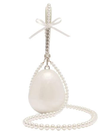 Simone Rocha pochette Egg - Blanc
