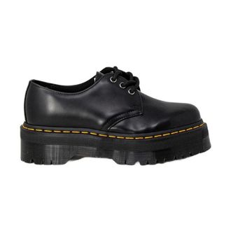 Dr. Martens Leder-Schn&uuml;r-Sneakers - - Shoes - Damen - Schwarzk - 40 EU