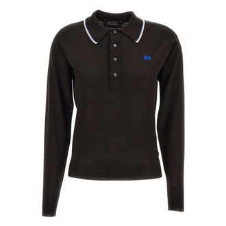 Wales Bonner Wales Bonner, Damen, Strickwaren, Braun, XSGr&ouml;&szlig;e