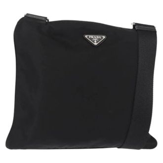 Prada Pre-owned Vintage Nylon Umh&auml;ngetasche - - Pre-owned - Damen - Schwarzk - ONE SIZE