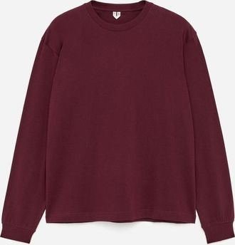 Arket Langarmshirt -Rot