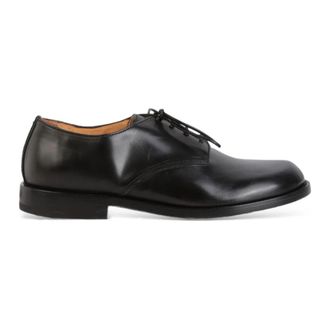 Premiata Schn&uuml;r-Derbys mit geb&uuml;rstetem Finish - - Shoes - Herren - Schwarzk - 41 EU
