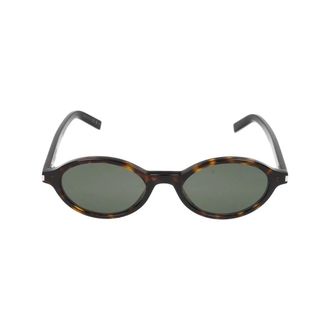 Saint Laurent Jeanne Sonnenbrille Havana Grau - - Accessories - Damen - Braun - 50 MM