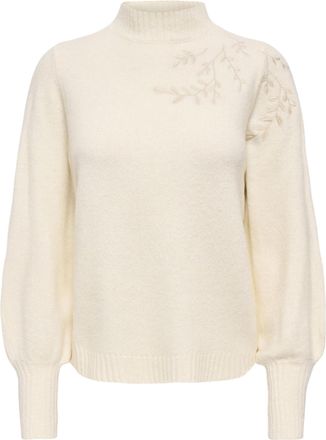 Only Onlbeauty Ls High Neck Emb Nca KNT