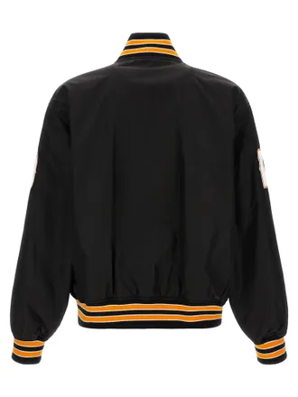 Balenciaga Mens Black Polyamide Bomber Clothing